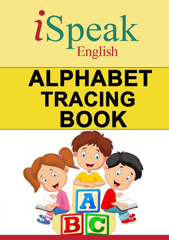 iSpeak English Junior Alphabet Tracing Book - iSpeak English